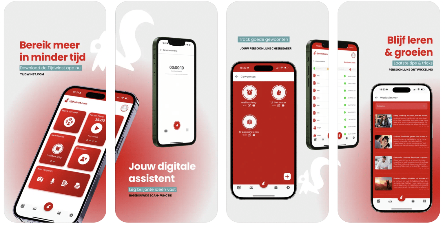 Download nu gratis de #1 time management app | Tijdwinst.com